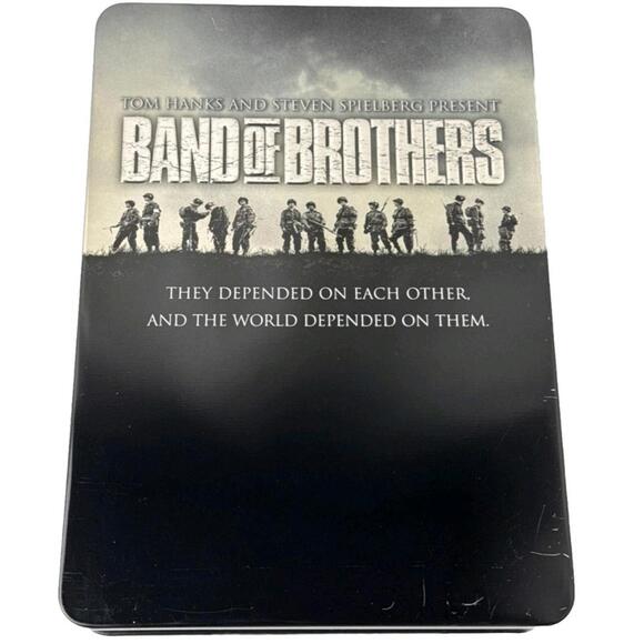 Media | Band Of Brothers Hbo Complete 6 Dvd Metal Tin Box Set Wwii ...